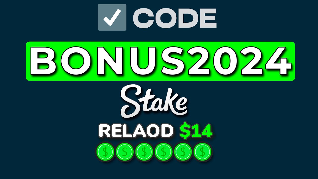 Stake Promo Code with $14 Bonus - Stake Code : "BONUS2024" - YouTube
