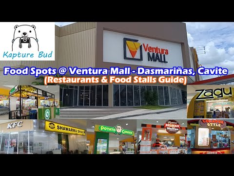Food Spots @ Ventura Mall - Dasmariñas, Cavite - YouTube
