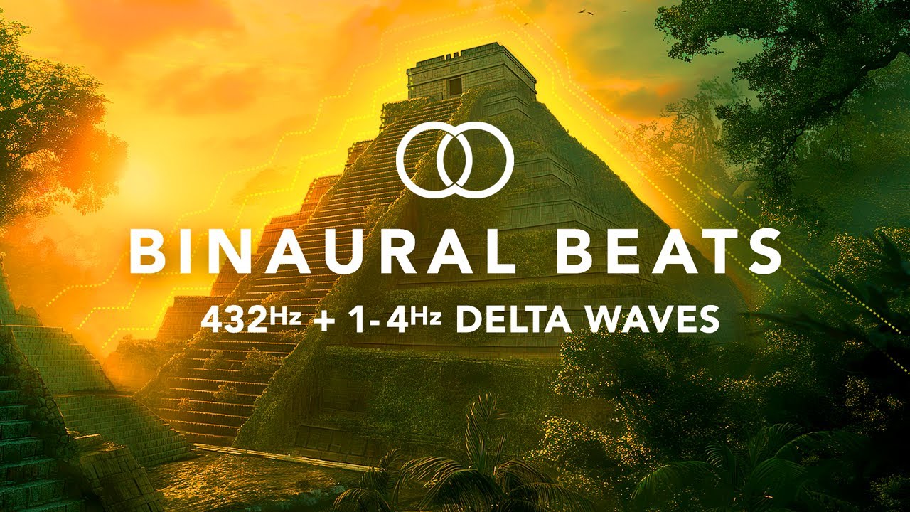 432 Hz + 1 - 4 Hz Delta Waves, Restorative Sleep Healing Frequencies ...