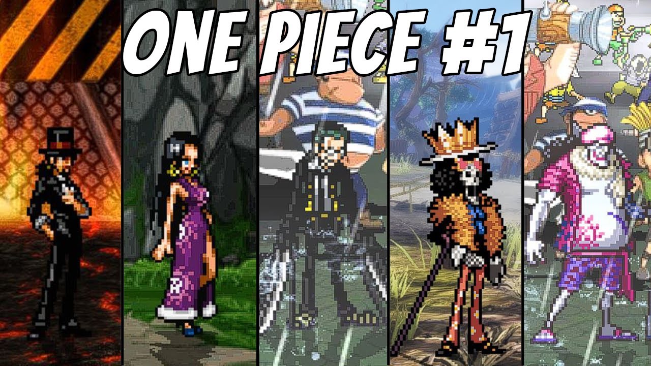 [MUGEN CHAR PACK] One Piece #1 (DOWNLOAD) - YouTube