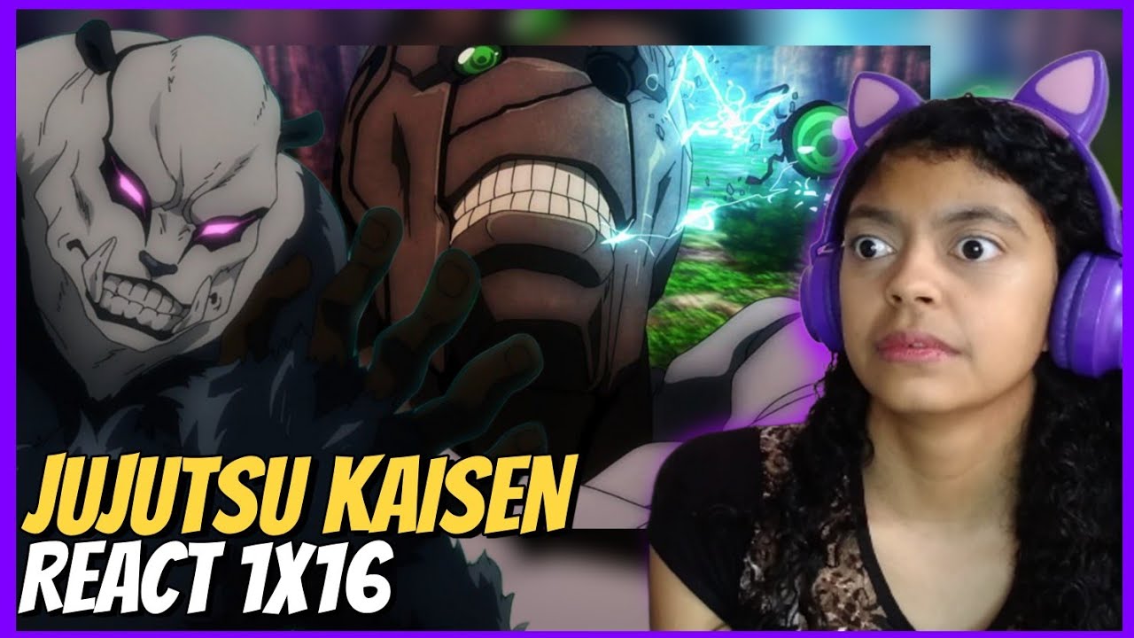 REACT: JUJUTSU KAISEN Episódio 16/ PANDA VS MECHAMARU! - YouTube