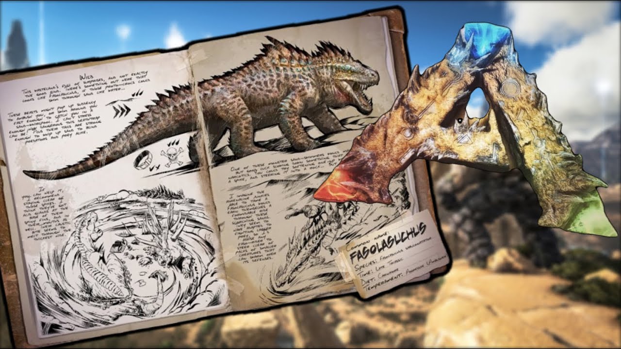 Ark Fasolasuchus New Creature! Dossier, and Abilities Ark Ascended ...
