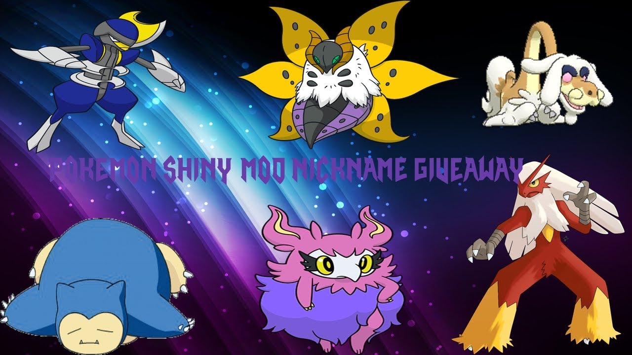 Pokemon Ultra Ultra Sun and Moon Shiny Mod Choice Giveaway - YouTube