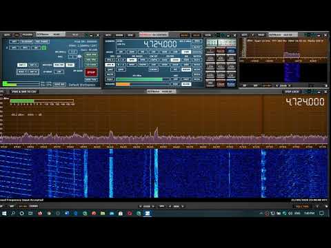 US Air Force HF Global Command Emergency Action Messages 4724 kHz USB ...