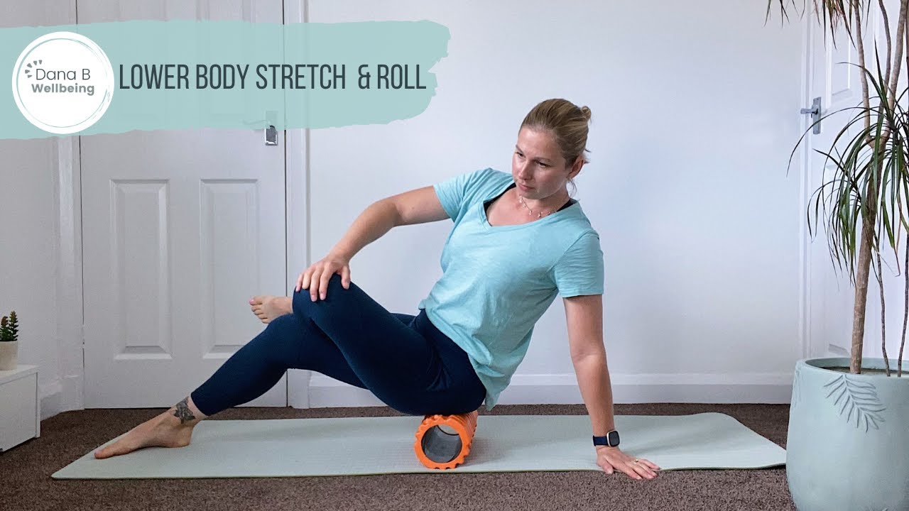 Lower Body Stretch & Roll - YouTube