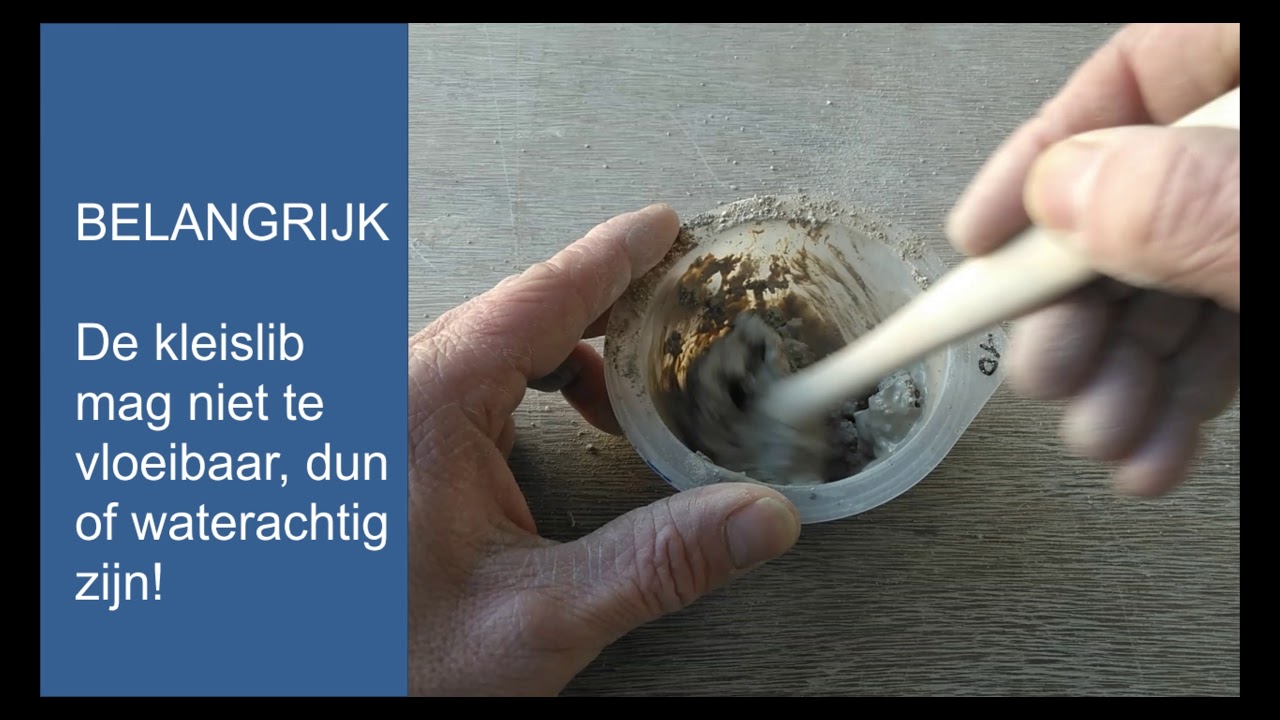 Kleislib maken - YouTube