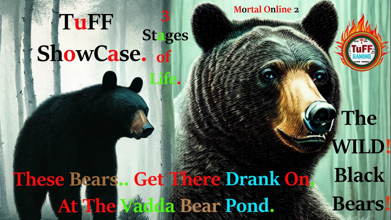 ~ Black Bear ~ TuFF ShowCase ~ High Rez ~ Mortal Online 2 ~ Nick Shane ...