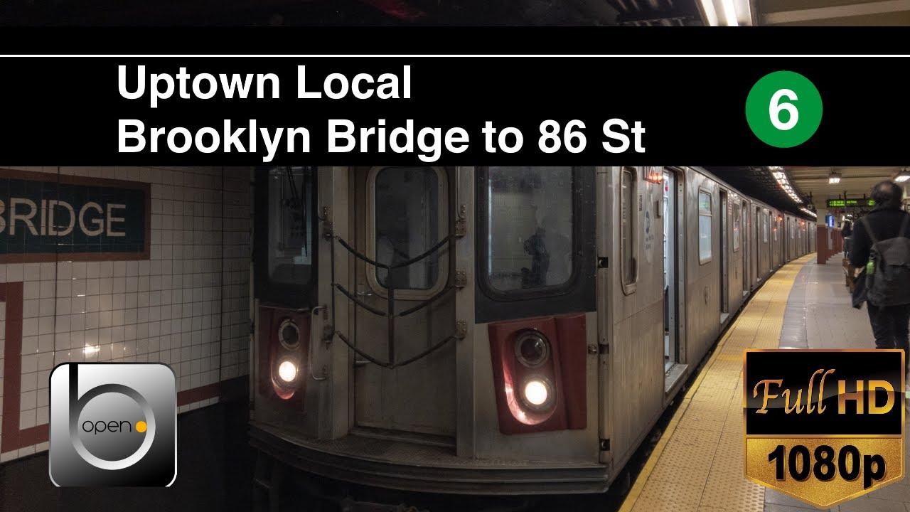 MTA New York City (6) Train to 86 St - OpenBVE - YouTube