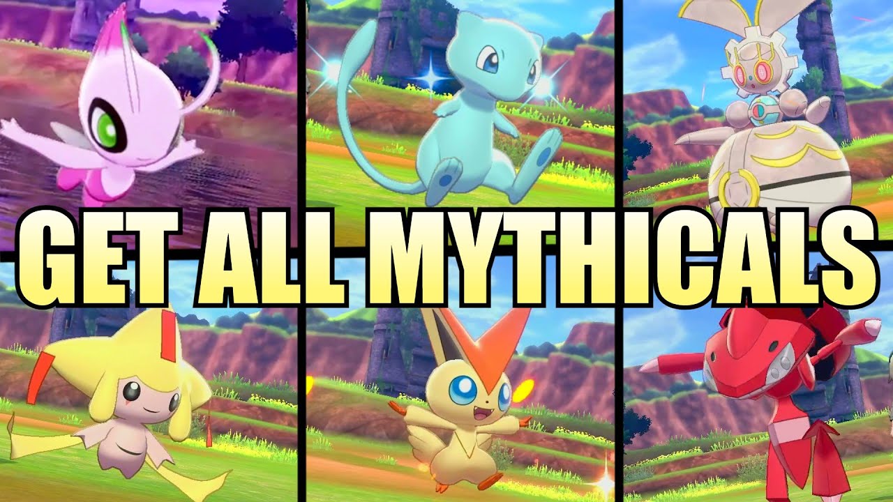 Get ALL EVENT Shiny & Normal MYTHICAL Pokemon (Week 2 giveaway) - YouTube