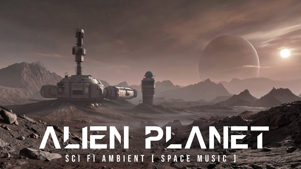ALIEN PLANET | Space Ambient | Deep And Relaxing | SCI FI Ambient ...