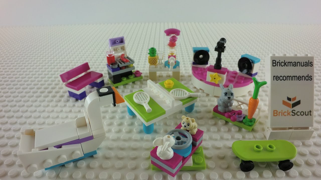 40264 LEGO® Friends Heartlake City Accessory Set Speed Build Review 4K ...