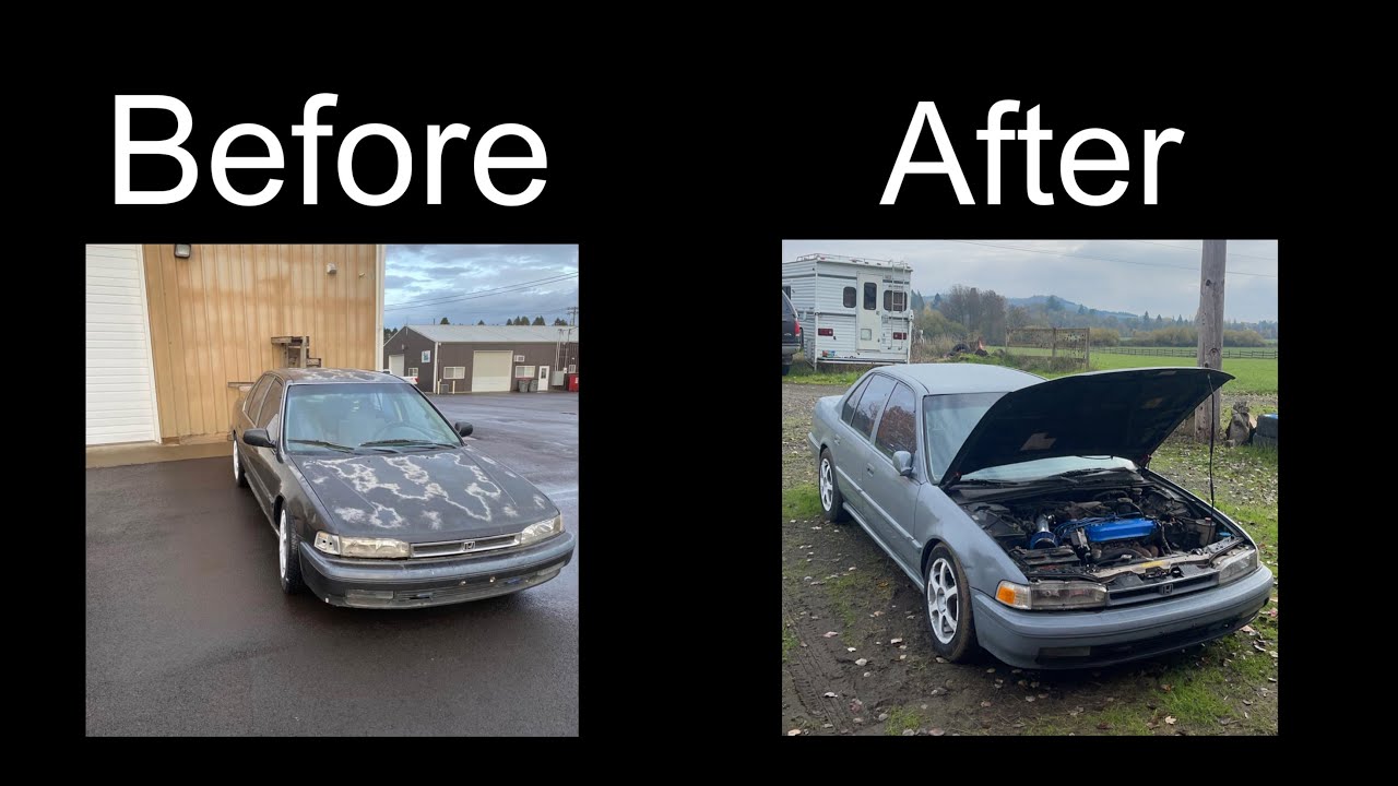 $350 CB7 Honda Accord Full Build - YouTube