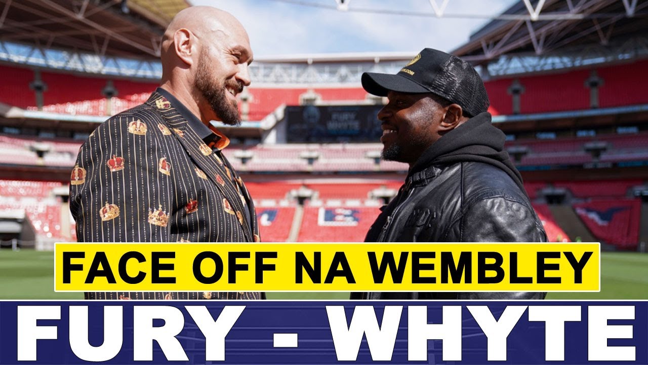 FURY - WHYTE: FACE OFF NA WEMBLEY - YouTube