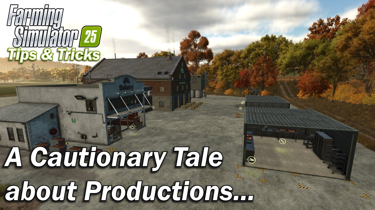 Should you use the mini productions included with Farming Simulator 25 ...