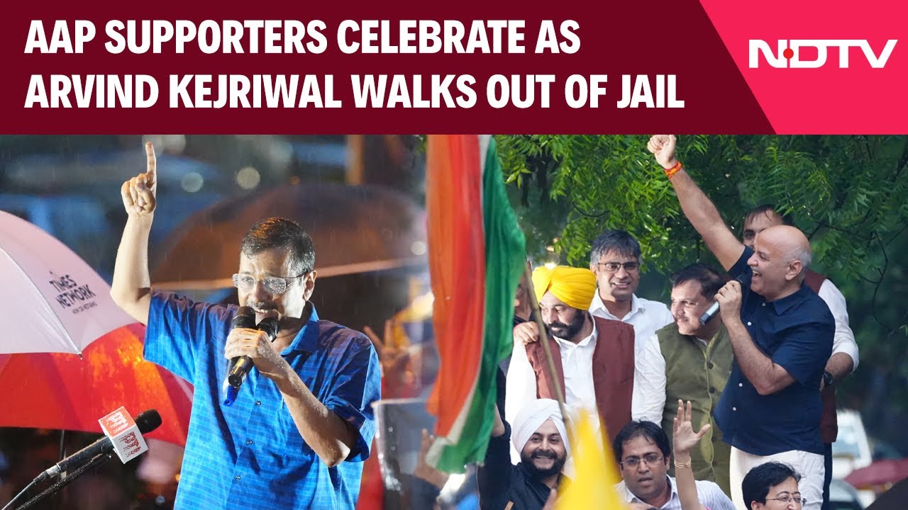 Arvind Kejriwal Released | 'My Resolve Has Grown 100 Times': Kejriwal ...
