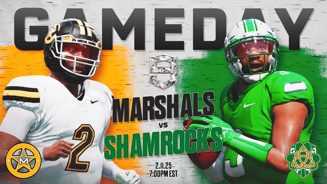 Madden 25: Marshals vs Shamrocks Week 5 - RFL Season 9 | Teambuilder ...