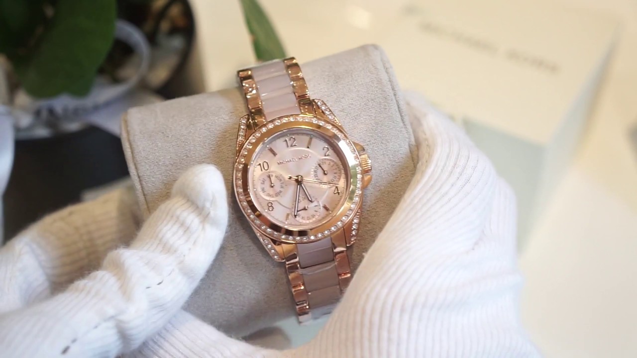 REVIEW nhanh Đồng hồ nữ Michael Kors MK6175 | Helena Watch - YouTube