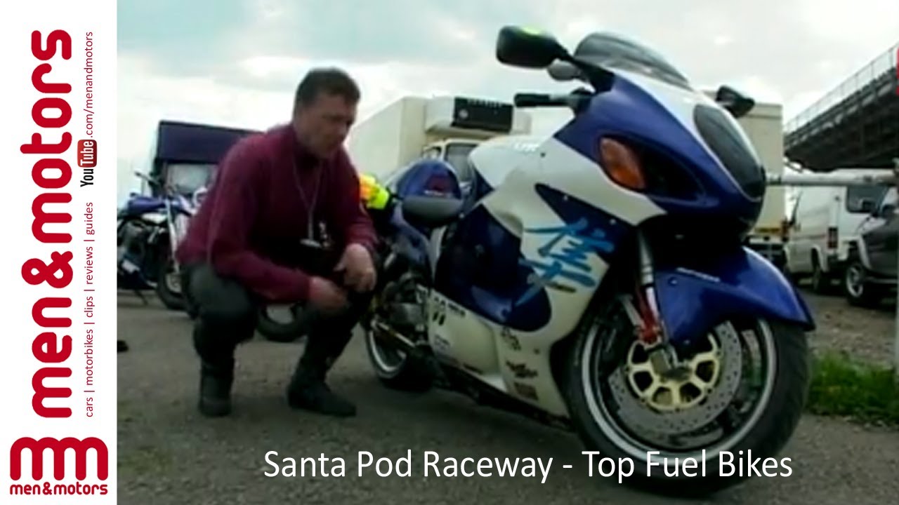 Santa Pod Raceway - Top Fuel Bikes - YouTube