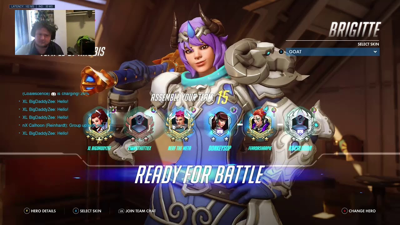 Overwatch - Goat Brig Playing "Goats" On Anubis - YouTube