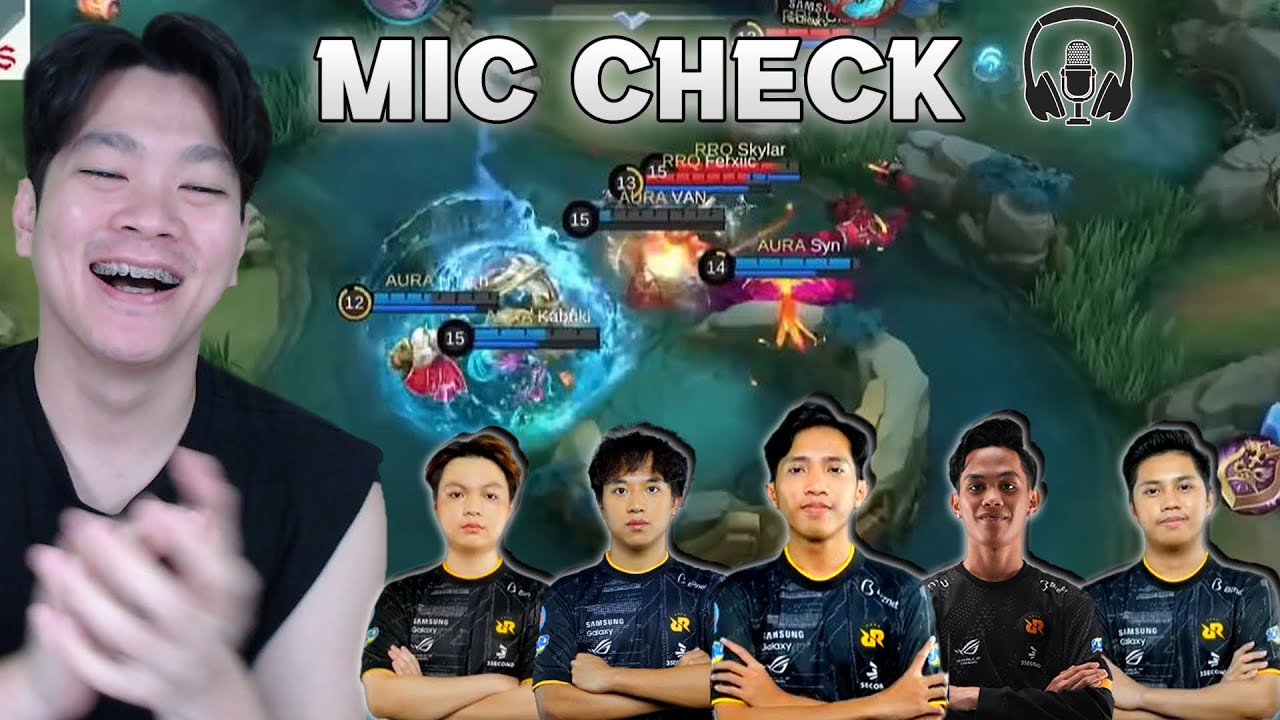 React Mic Check RRQ, Moment New Roster Mematahkan Semua Ekspektasi ...