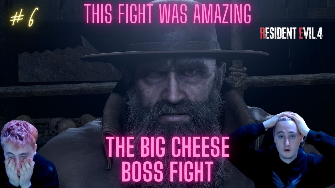 THE BIG CHEESE BOSS FIGHT GOT EVEN BETTER... | Resident Evil 4 Remake ...