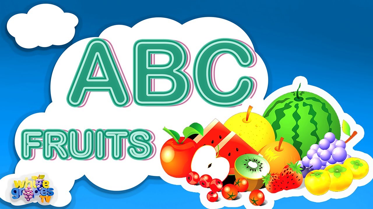 ABC Alphabets Song | Fruits version - YouTube