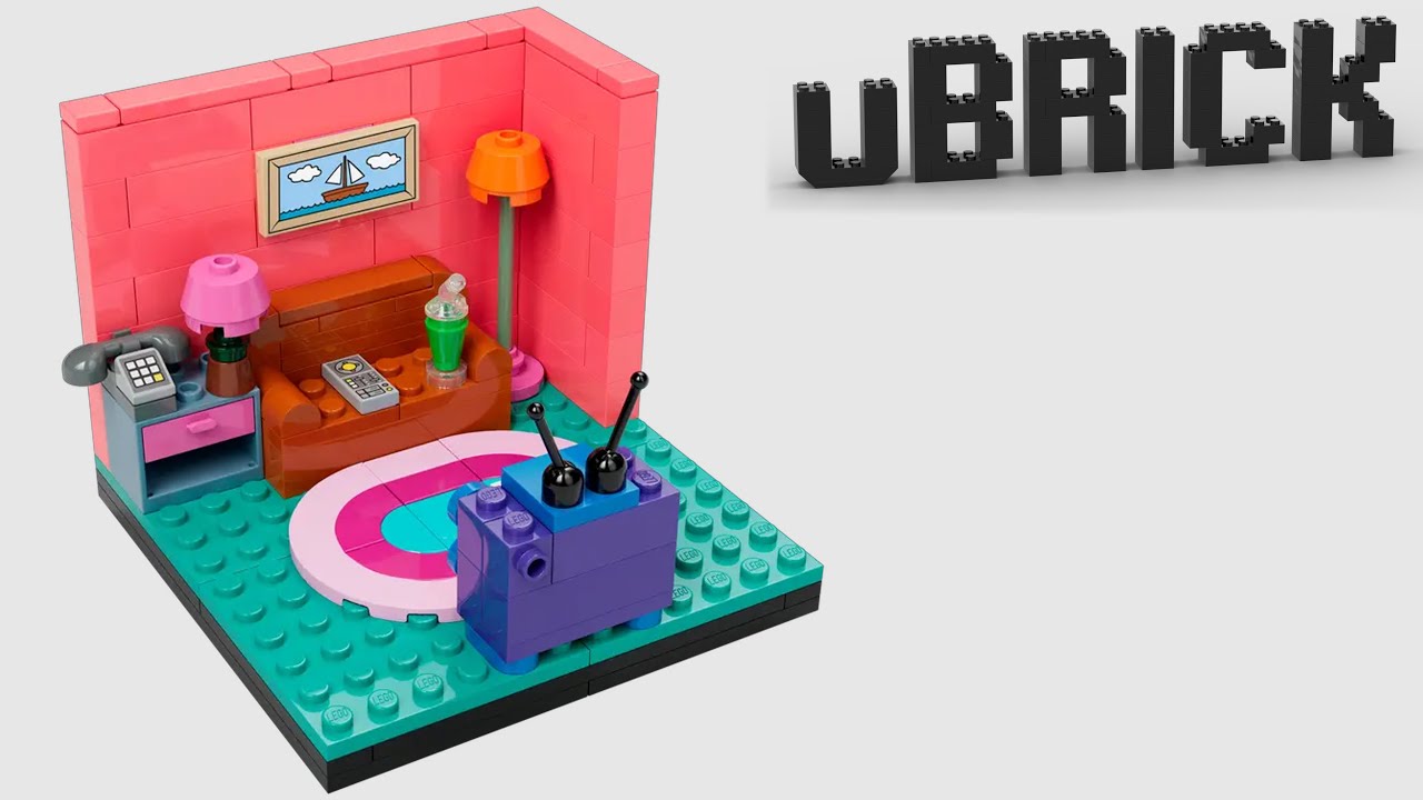 LEGO 5009325 - The Simpsons Living Room - YouTube