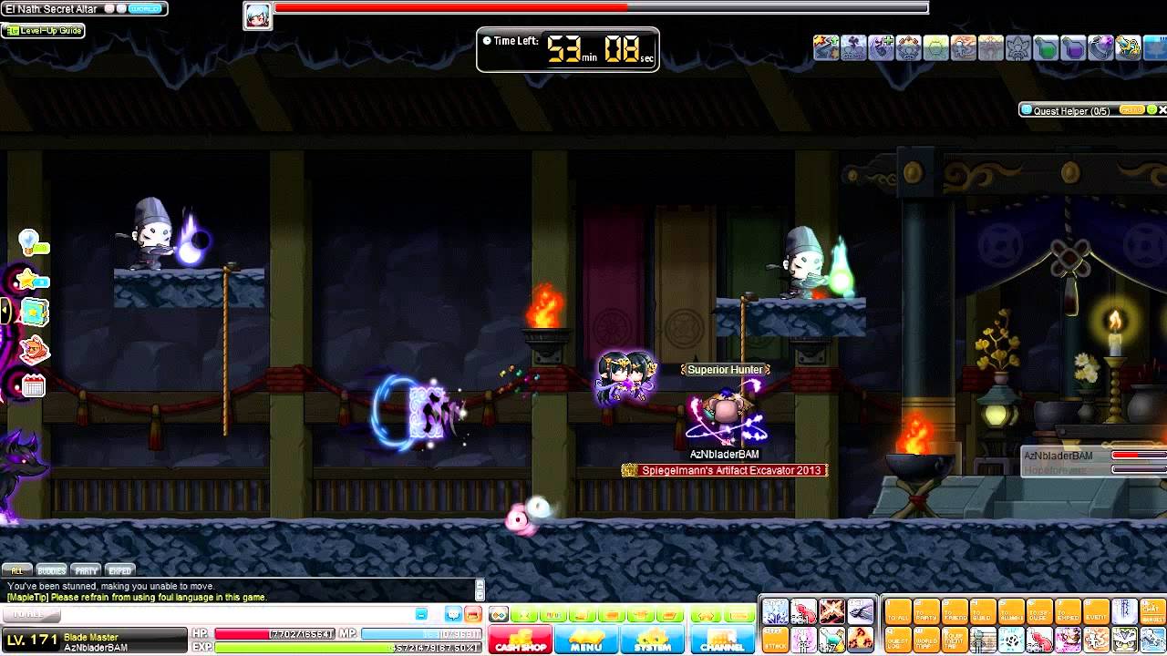 Maplestory Ranmaru full run - YouTube