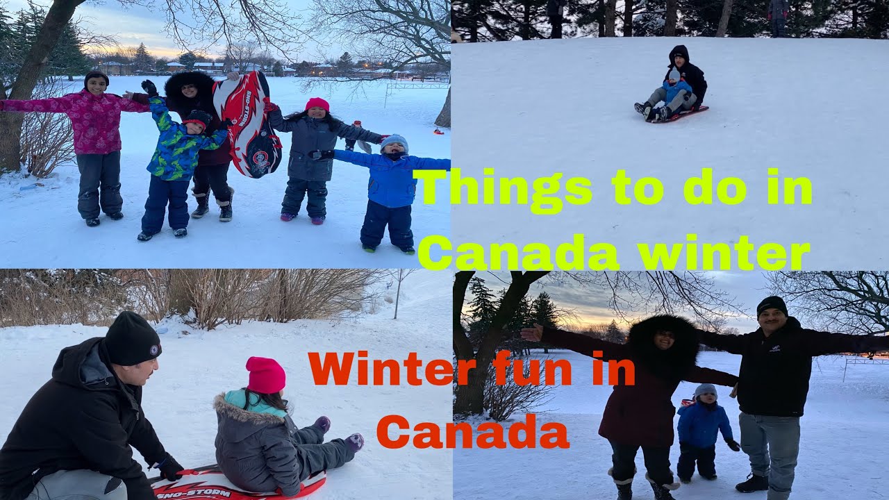 Winter fun and activities in Canada and new year 2021 | Life in Canada ...