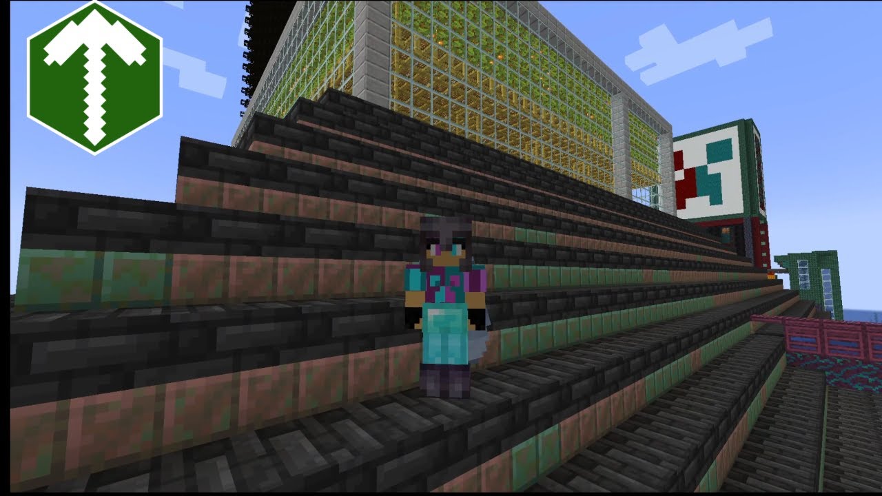 Nether Tunnel And Green House Eps. 24 Existence SMP Community - YouTube