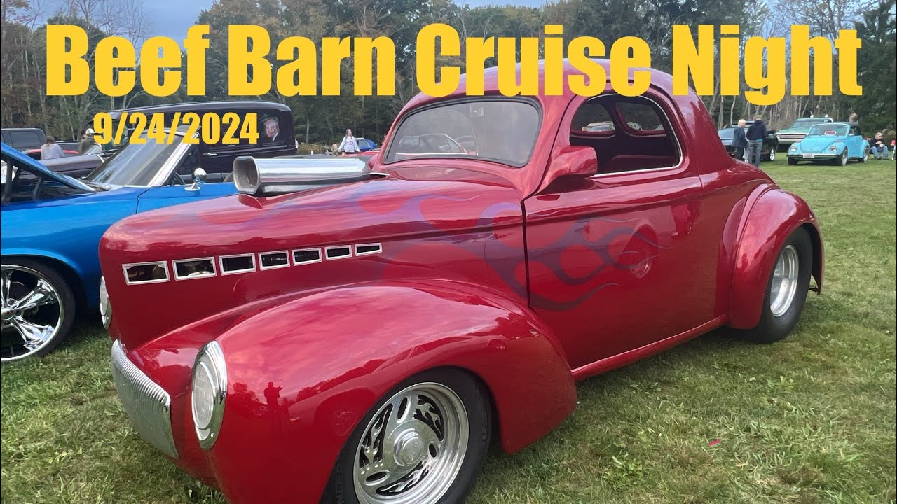 The Beef Barn cruise night season finale was an awesome classic car ...