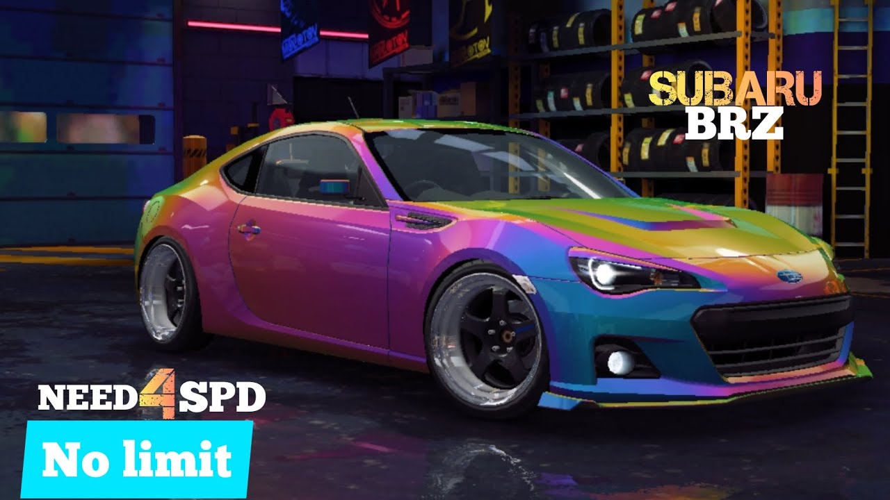 Need for speed no limits Subaru BRZ track racing with ford mustang (Tk4 ...