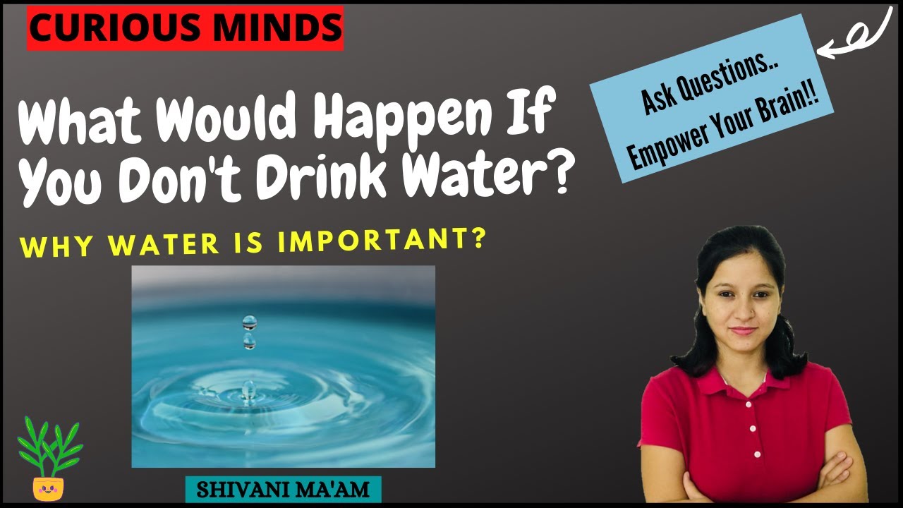 What would happen if you don't drink water? I Why water is important? I ...