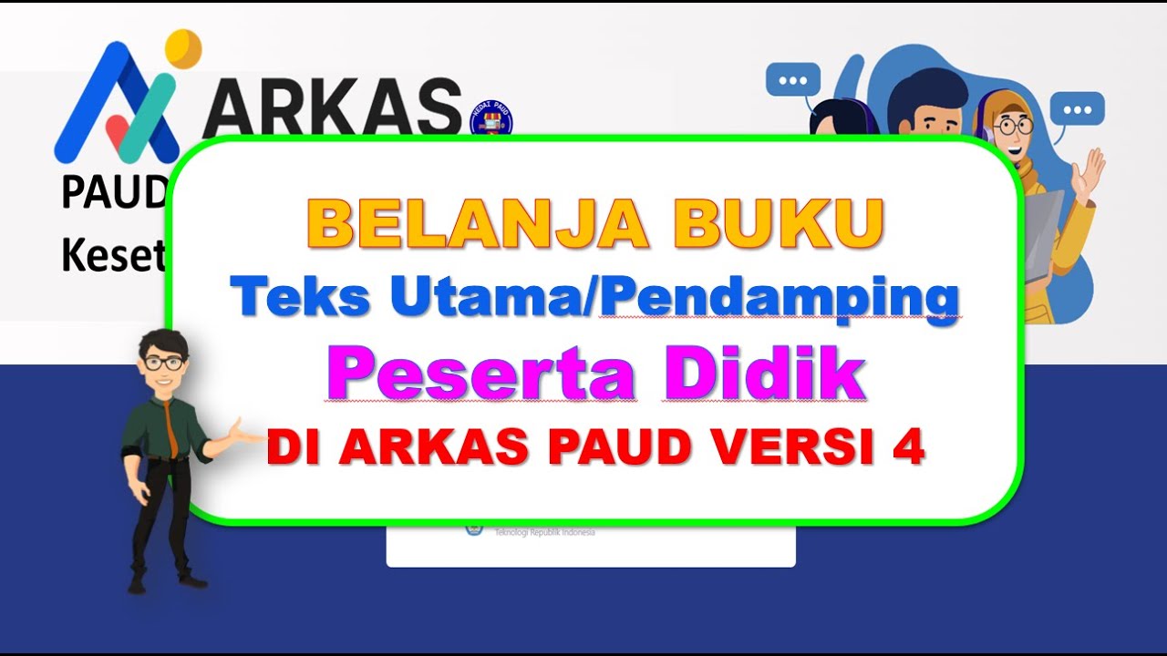 Belanja Buku Teks Utama/Pendamping Peserta Didik Arkas PAUD 4 - YouTube