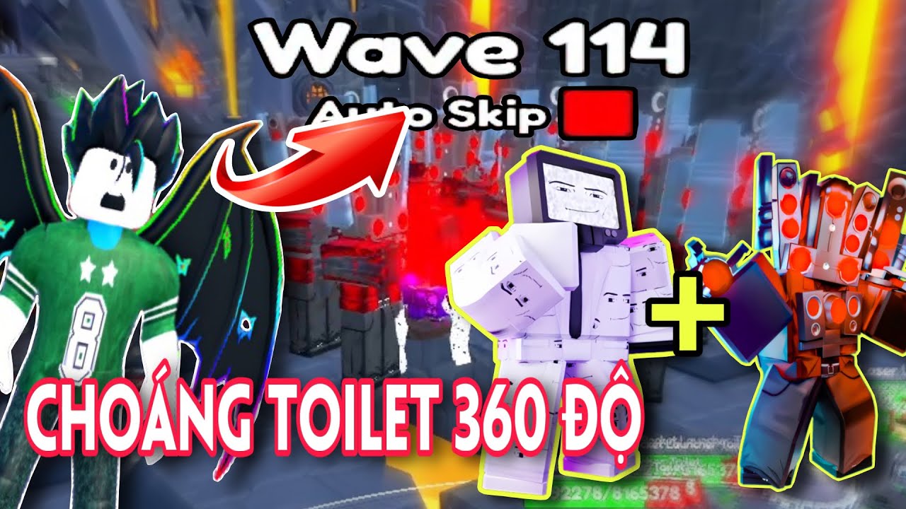 Nội Tại MEWING TV MAN CHOÁNG TOILET 360 ĐỘ Kết Hợp HYPER Đi Endless Sẽ ...