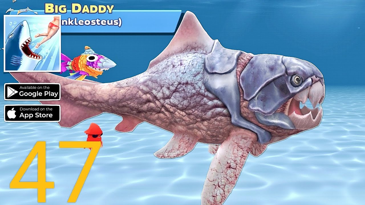 BIG DADDY - HUNGRY SHARK GAMEPLAY WALKTHROUGH (iOS, Android) - PART 47 ...