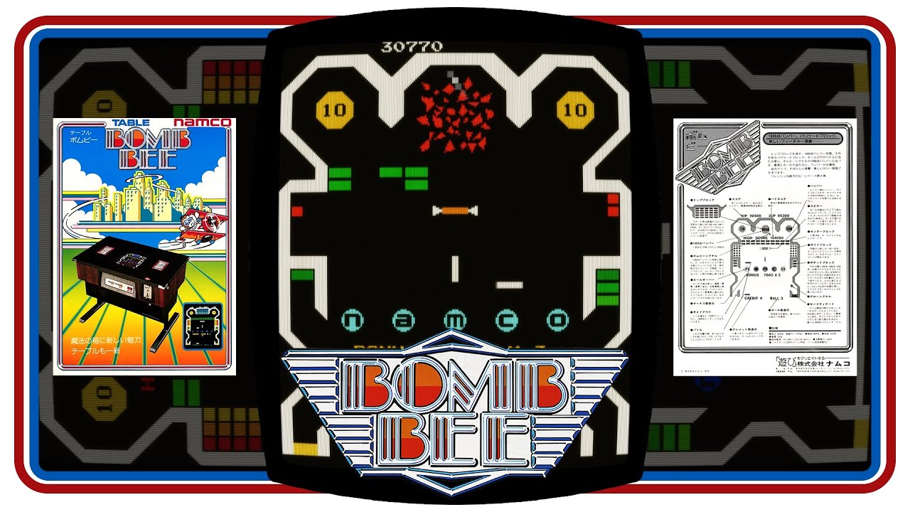 [Arcade Play Sample] 1979 Bomb Bee / 봄 비 - YouTube