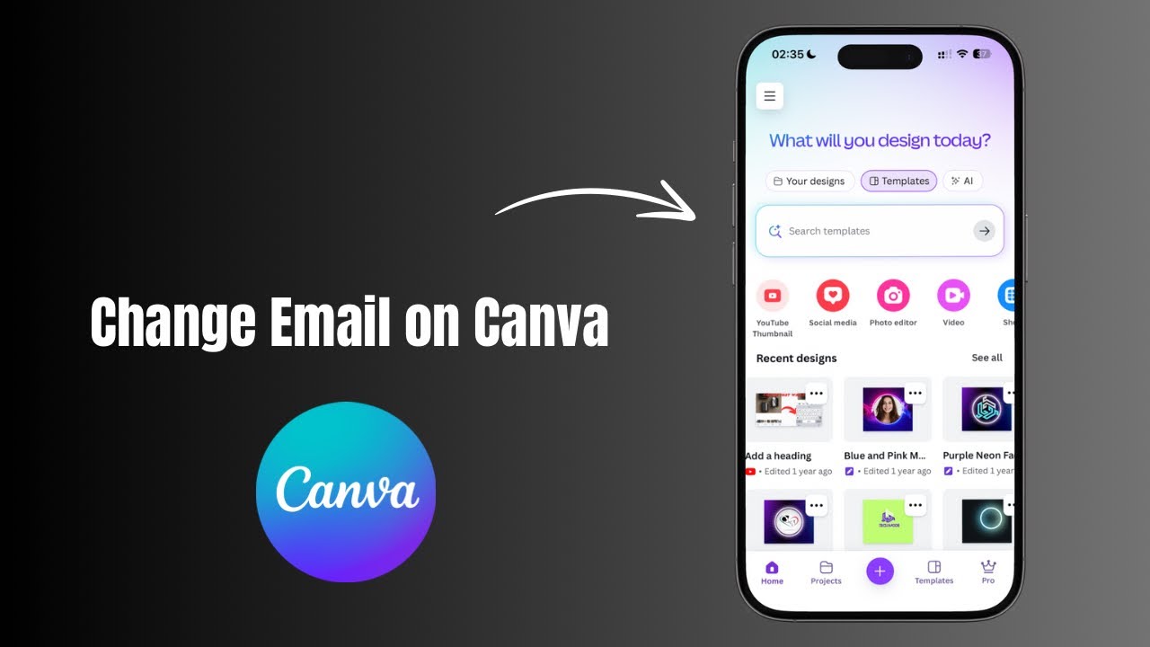 How to Change Email Address on Canva? - YouTube