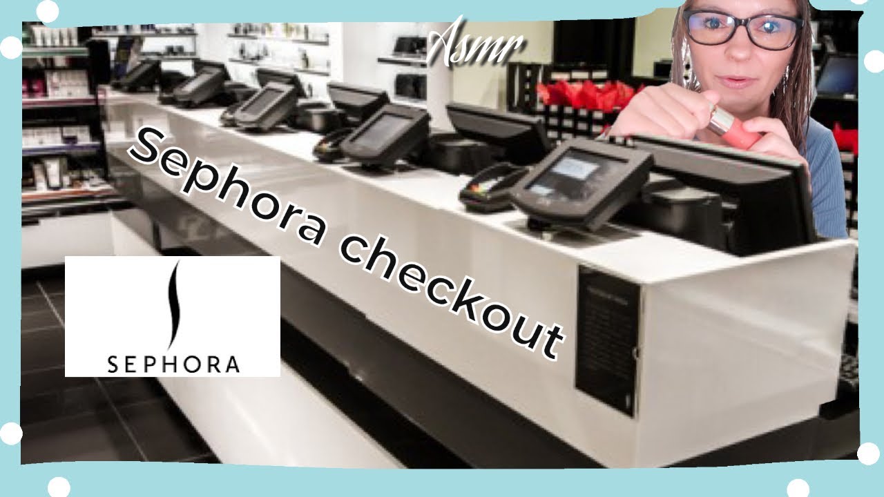 ASMR Sephora checkout - YouTube