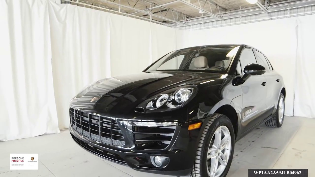 Black on Beige 2018 Porsche Macan - YouTube