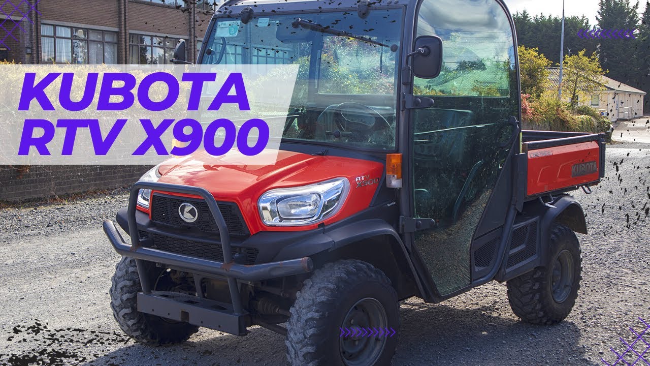 2018 Kubota RTVX900 Walkthrough - Great Spec! - YouTube