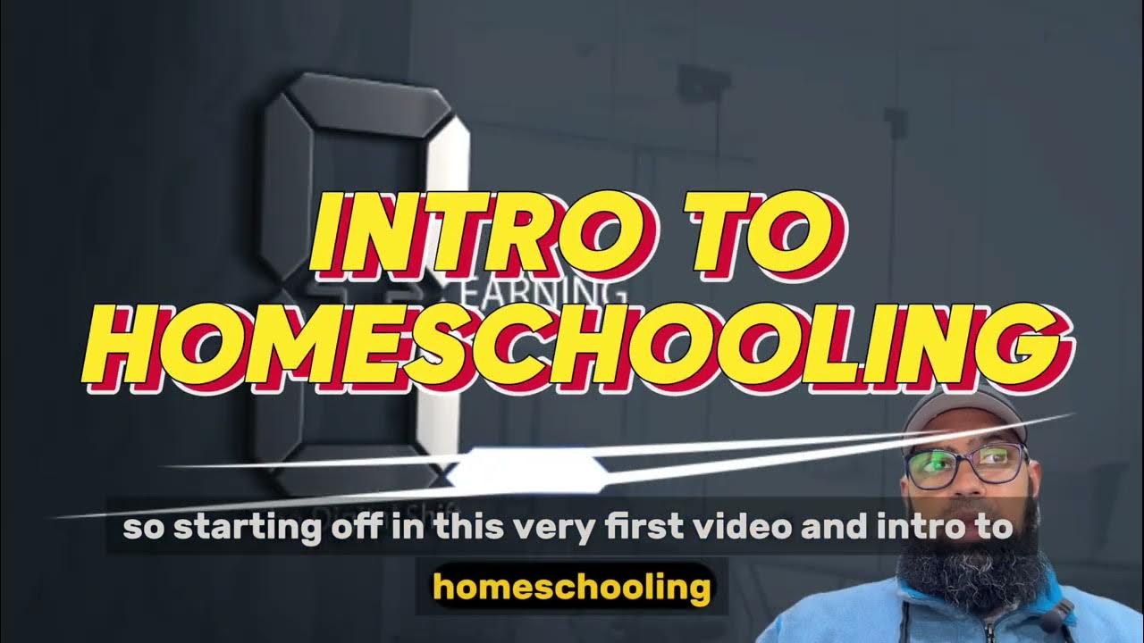 Homeschooling Series #H1-Intro to Homeschooling - YouTube