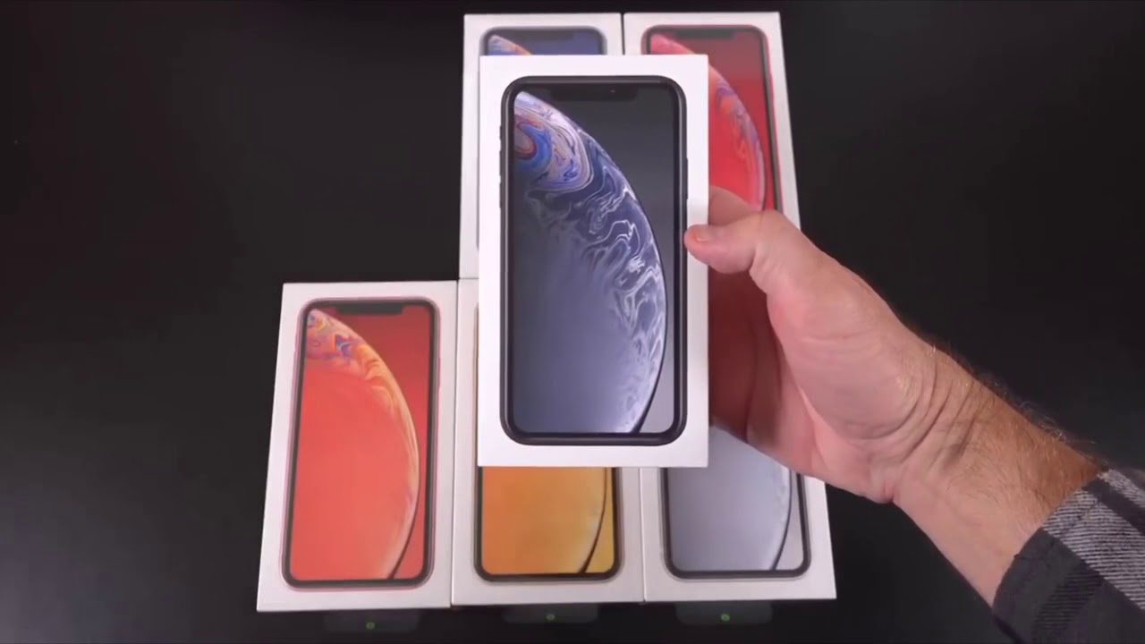 Apple iPhone XR Unboxing [DetroitBORG] - YouTube