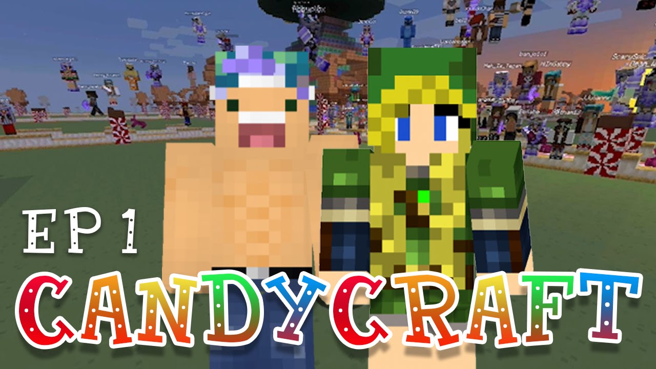 CANDYCRAFT WITH JOEY! | CandyCraft Ep 1 | Strawburry17Plays - YouTube