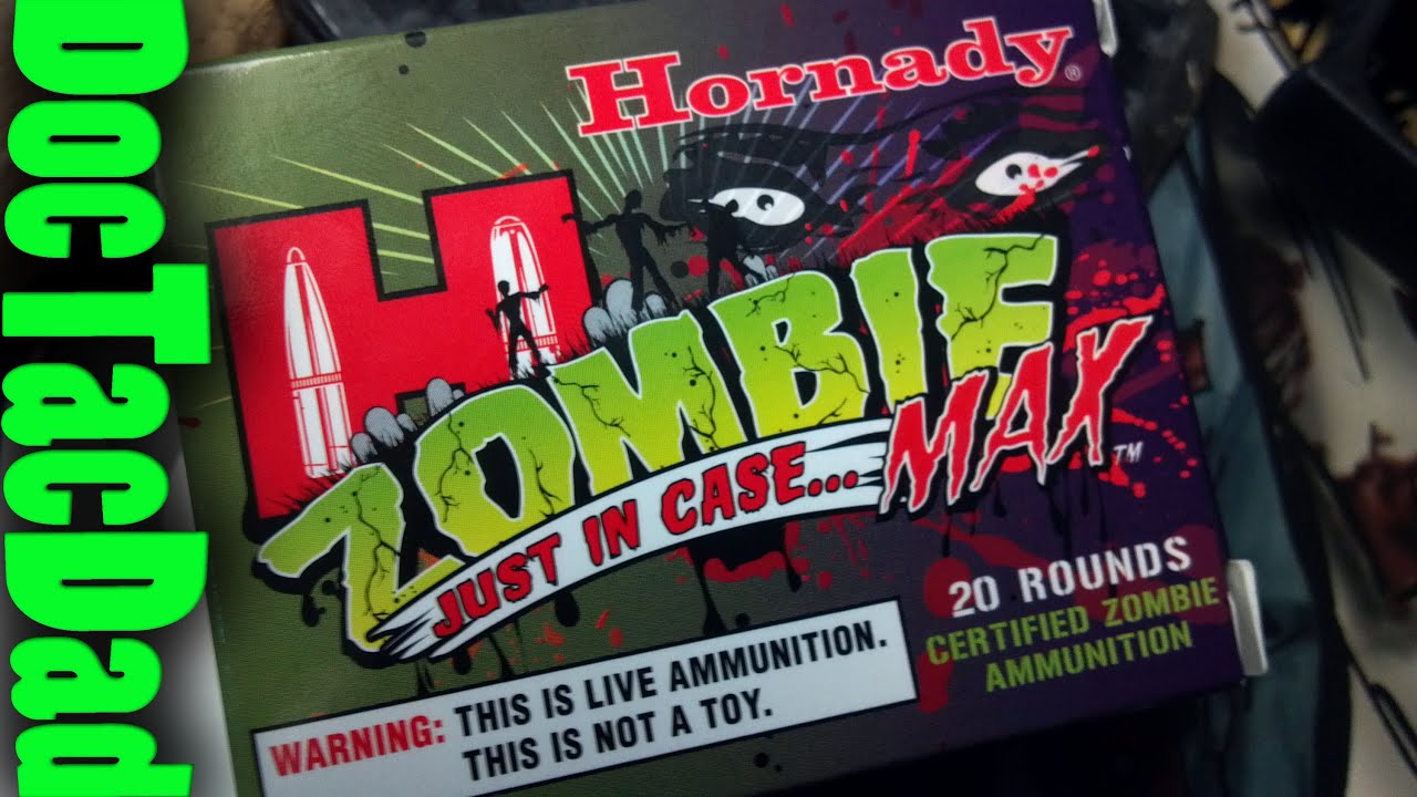 Hornady Z-Max (ZOMBIE MAX AMMUNITION) - YouTube