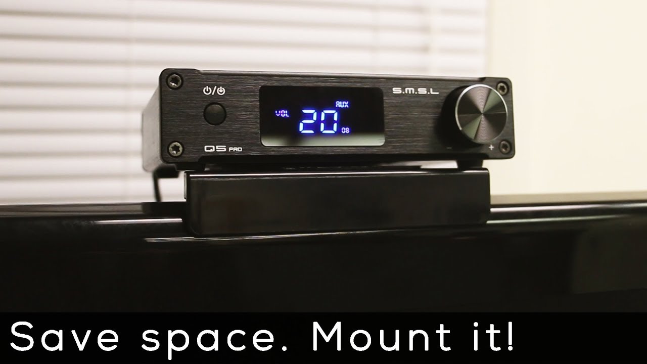 Dayton Audio Media Box TV Shelf - YouTube