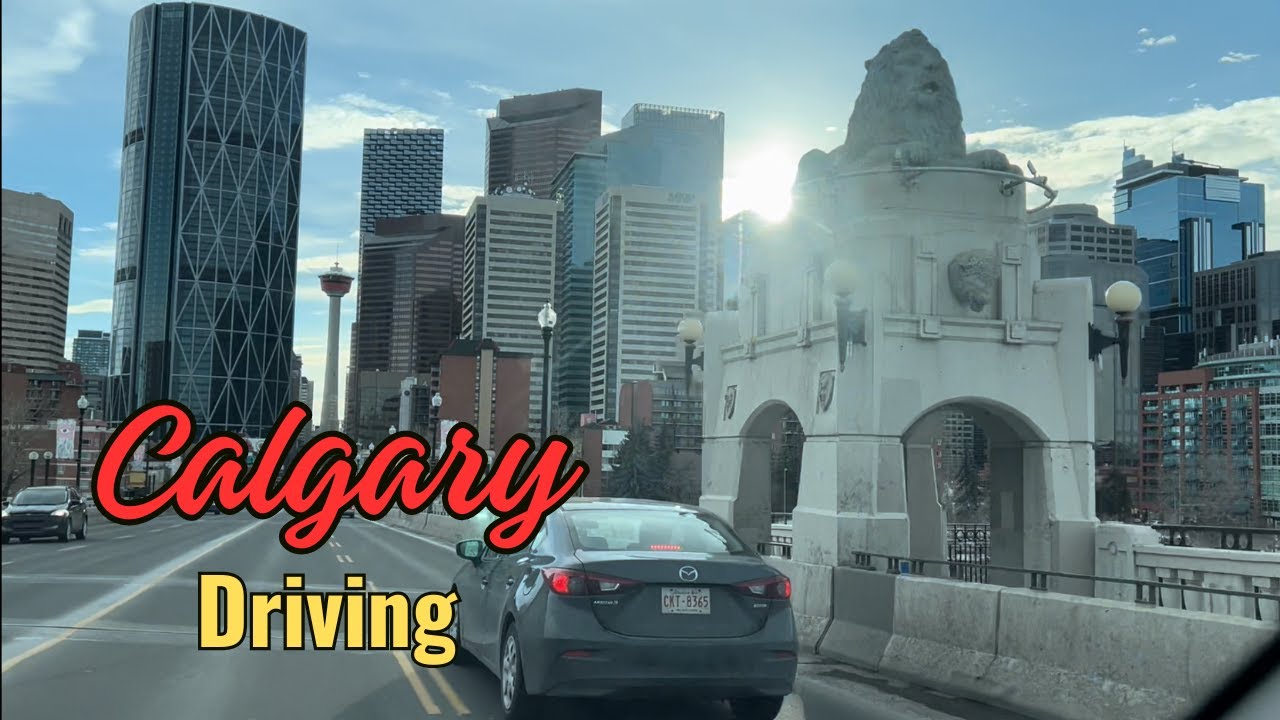 Driving In Downtown Calgary 🇨🇦 - YouTube