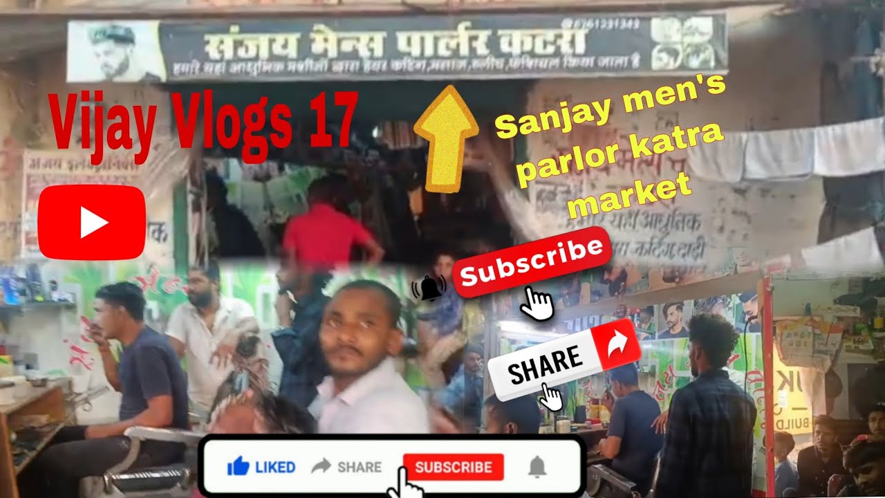 Sanjay men's parlor katra market bypass road MP rewa - YouTube