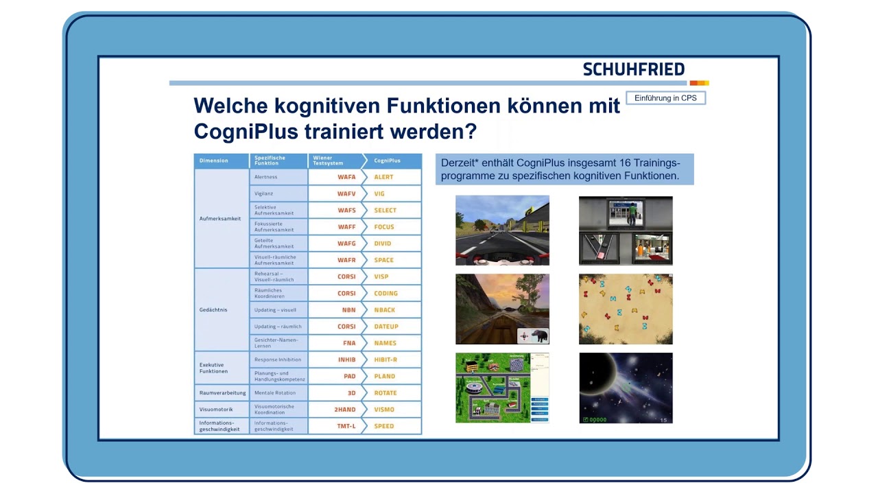 Webinar: CogniPlus - Kognitive Störungen nachhaltig therapieren - YouTube