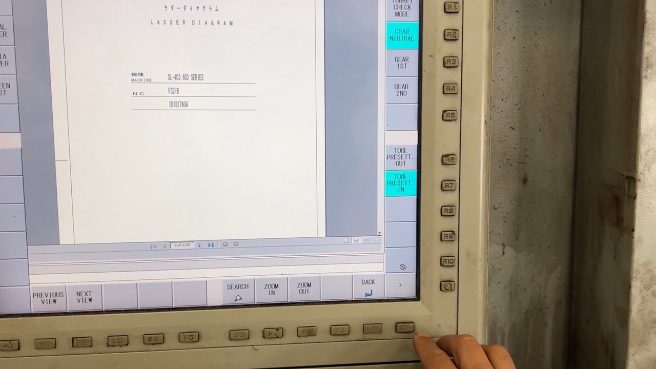 Mori Seiki SL-603/MAPPS/Fanuc 32iB: Cómo acceder a los manuales ...